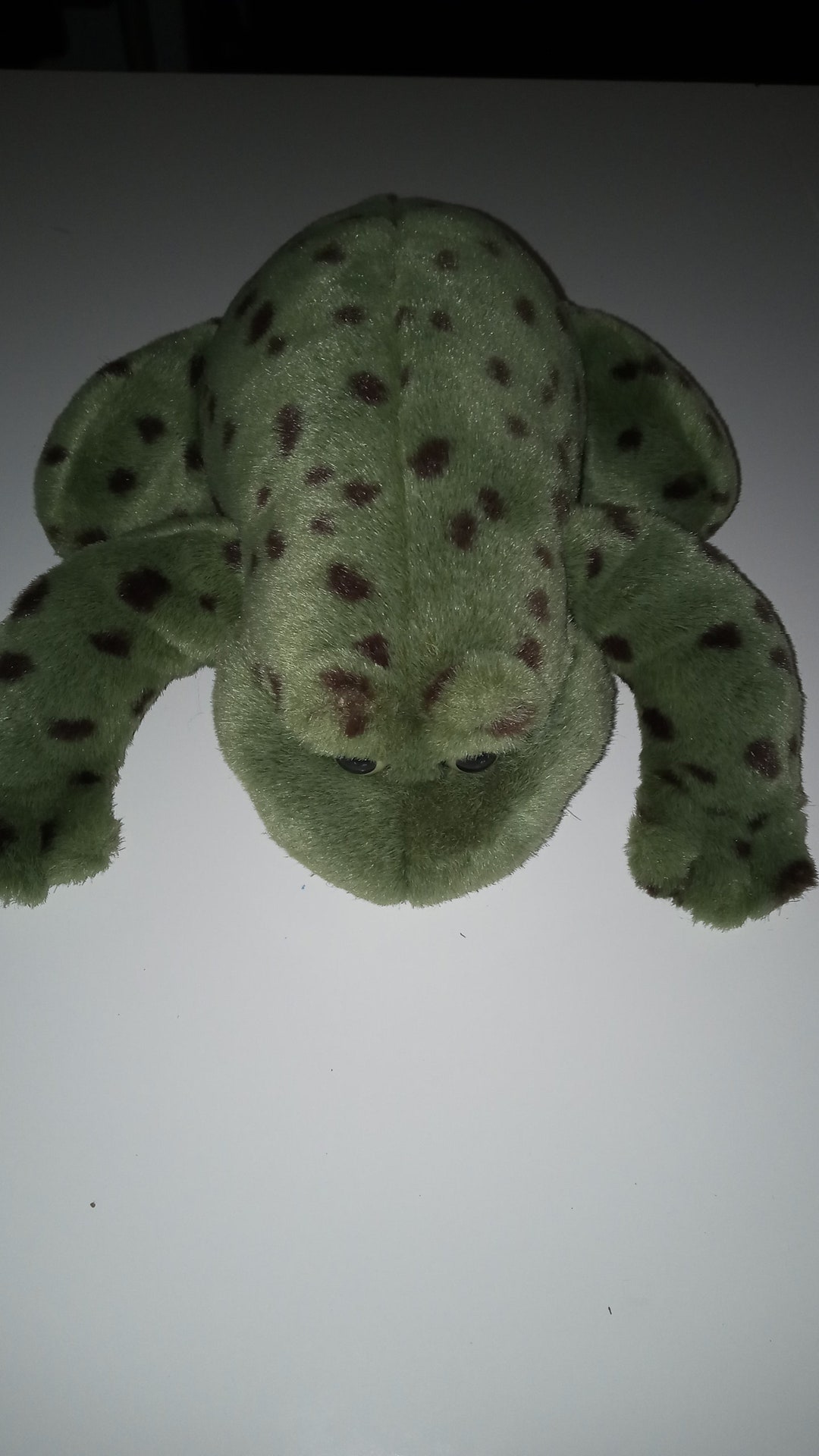 Gund Plush Green Stuffed Frog , Frog Gund With Noise. - Etsy
