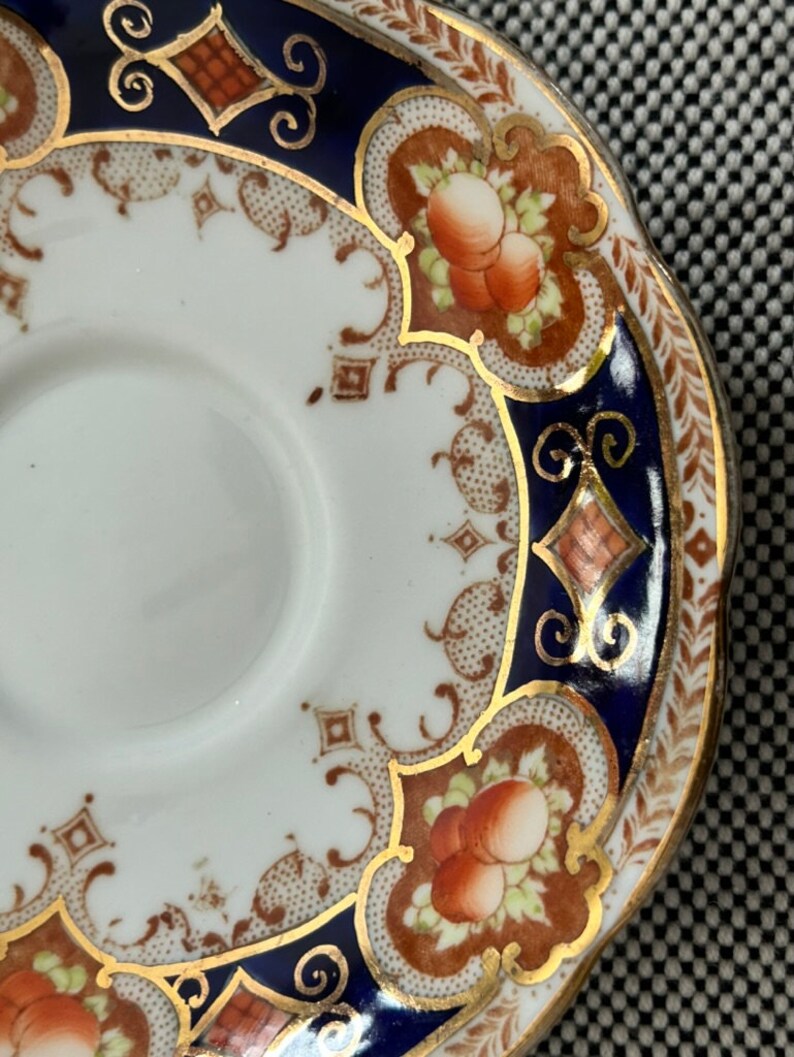 1920's Royal Albert Crown Rust and Cobalt Green Imari Cup - Etsy