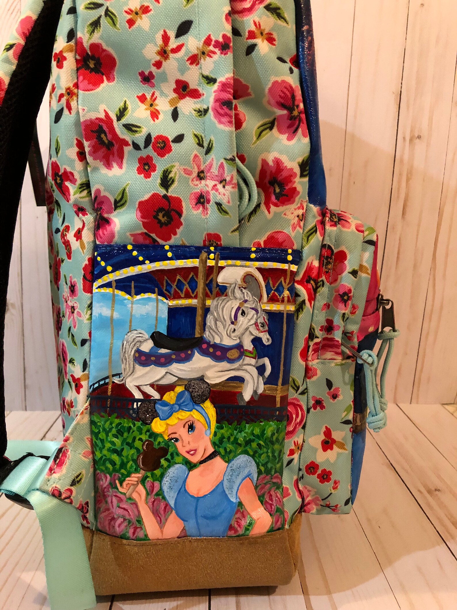 Custom Painted Backpack - 5 Characters ( Read Description BEFORE ...