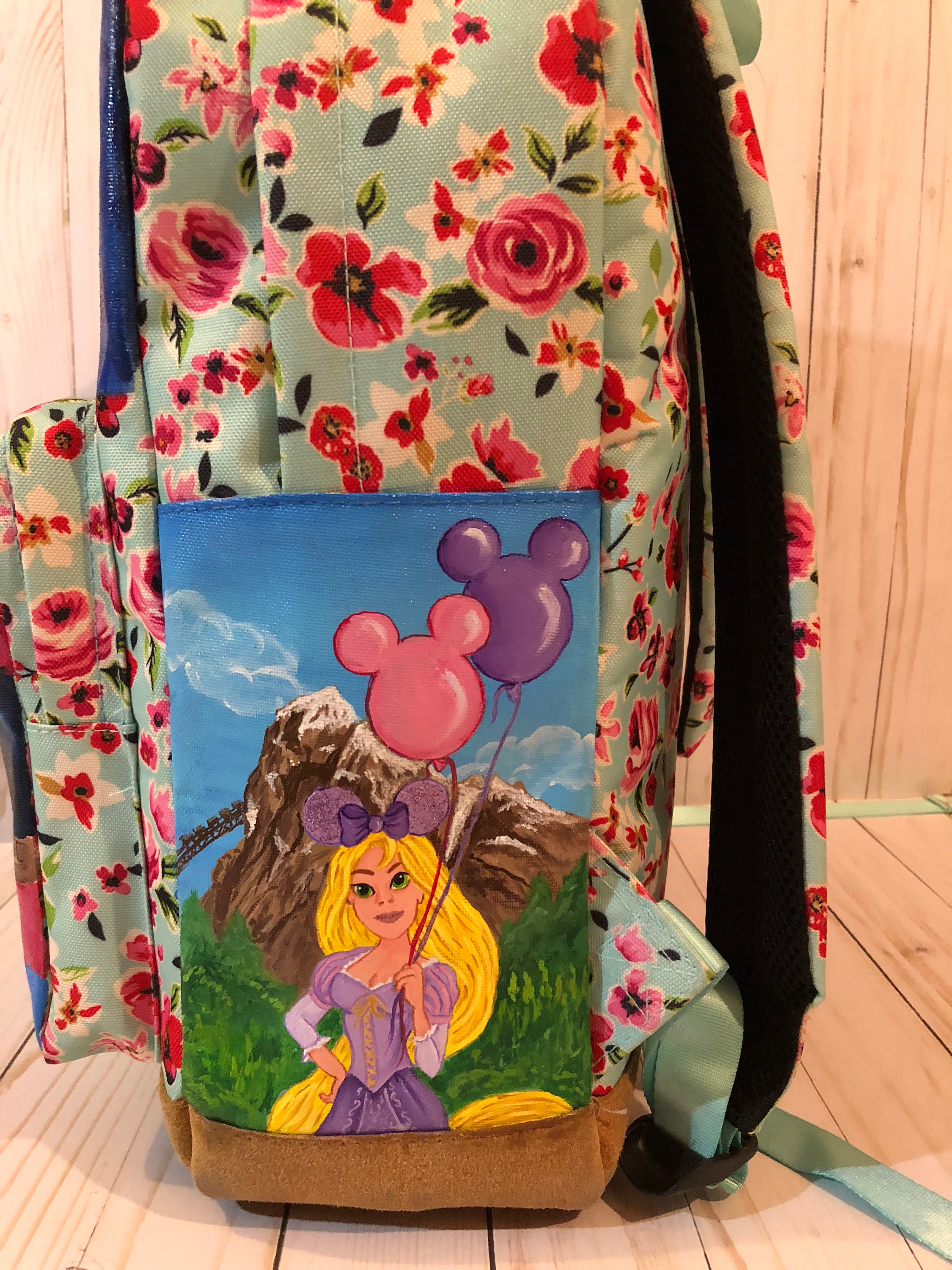 Custom Painted Backpack 5 characters Read description | Etsy