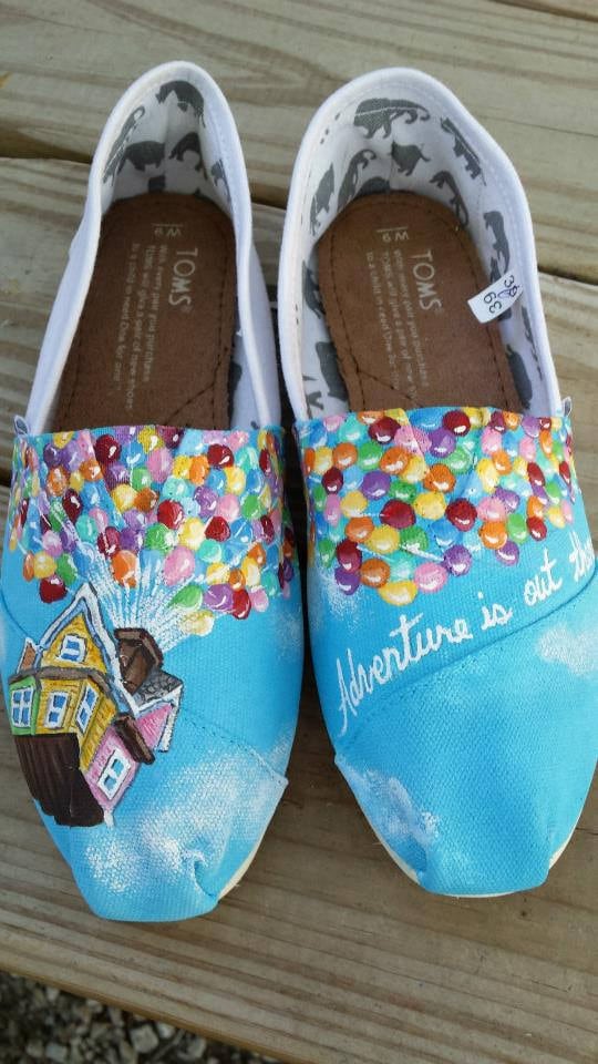 Custom Painted Shoes for Adults - Etsy