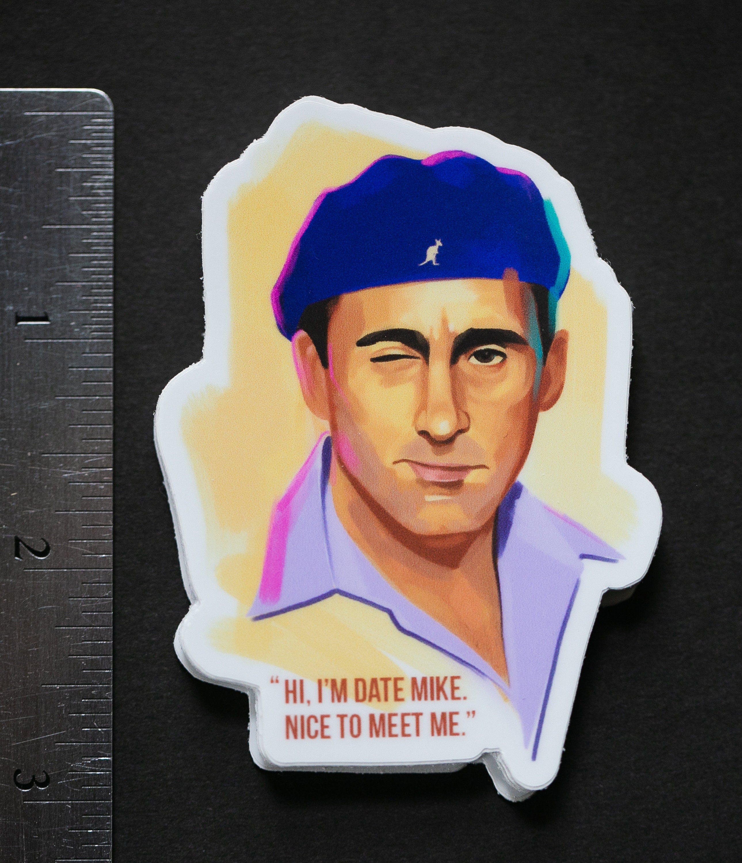 The Office TV Show Michael Scott Sticker | Funny Vinyl Sticker | Date ...