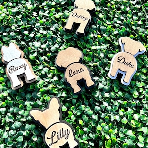 2 Layered Dog Magnet 3.5" Tall Perfect Gift for Friends and Family ...