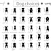 2 Layered Dog Magnet 3.5" Tall Perfect Gift for Friends and Family ...