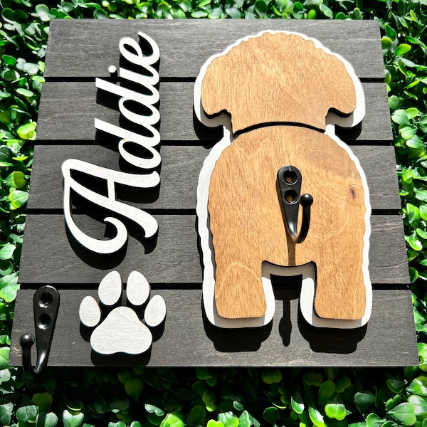 Pet Leash Hanger - Etsy