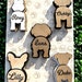 2 Layered Dog Magnet 3.5" Tall Perfect Gift for Friends and Family ...