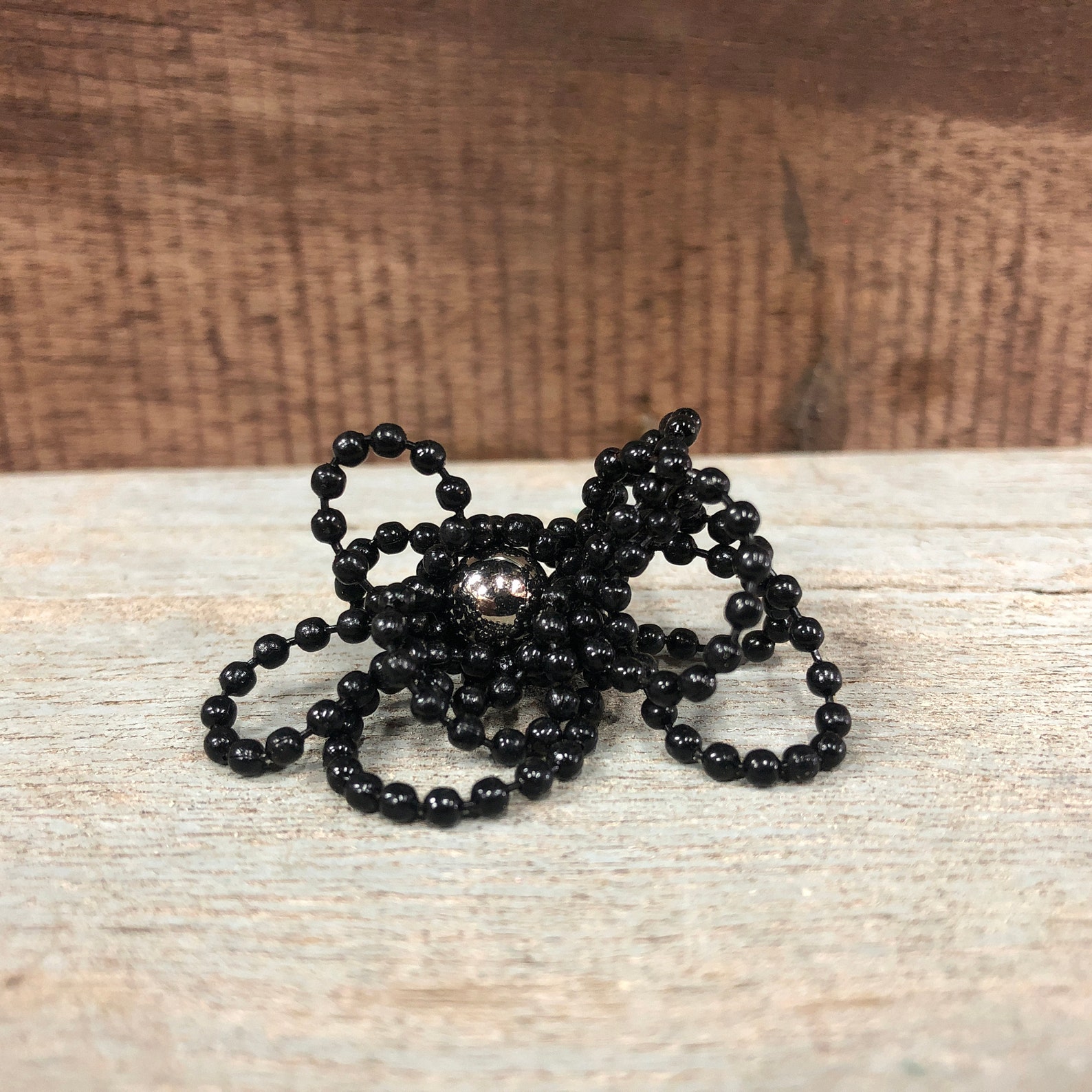 Magnetic ball chain bracelet or necklace black | Etsy