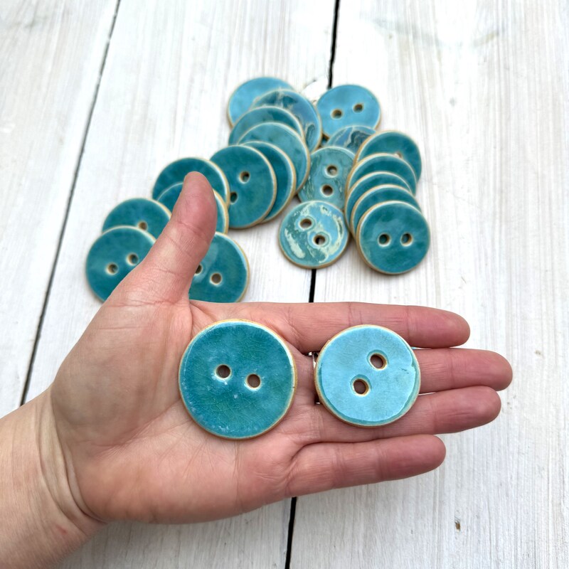 Ceramic Modern Buttons - Etsy UK