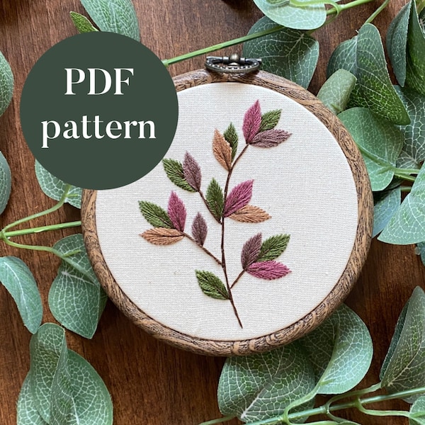 Nature Embroidery - Etsy