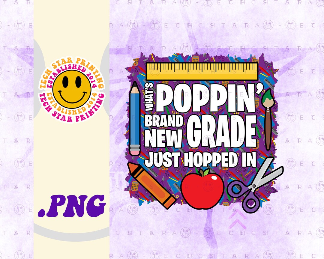 What's Poppin' Back to School DIGITAL DOWNLOAD - Etsy UK