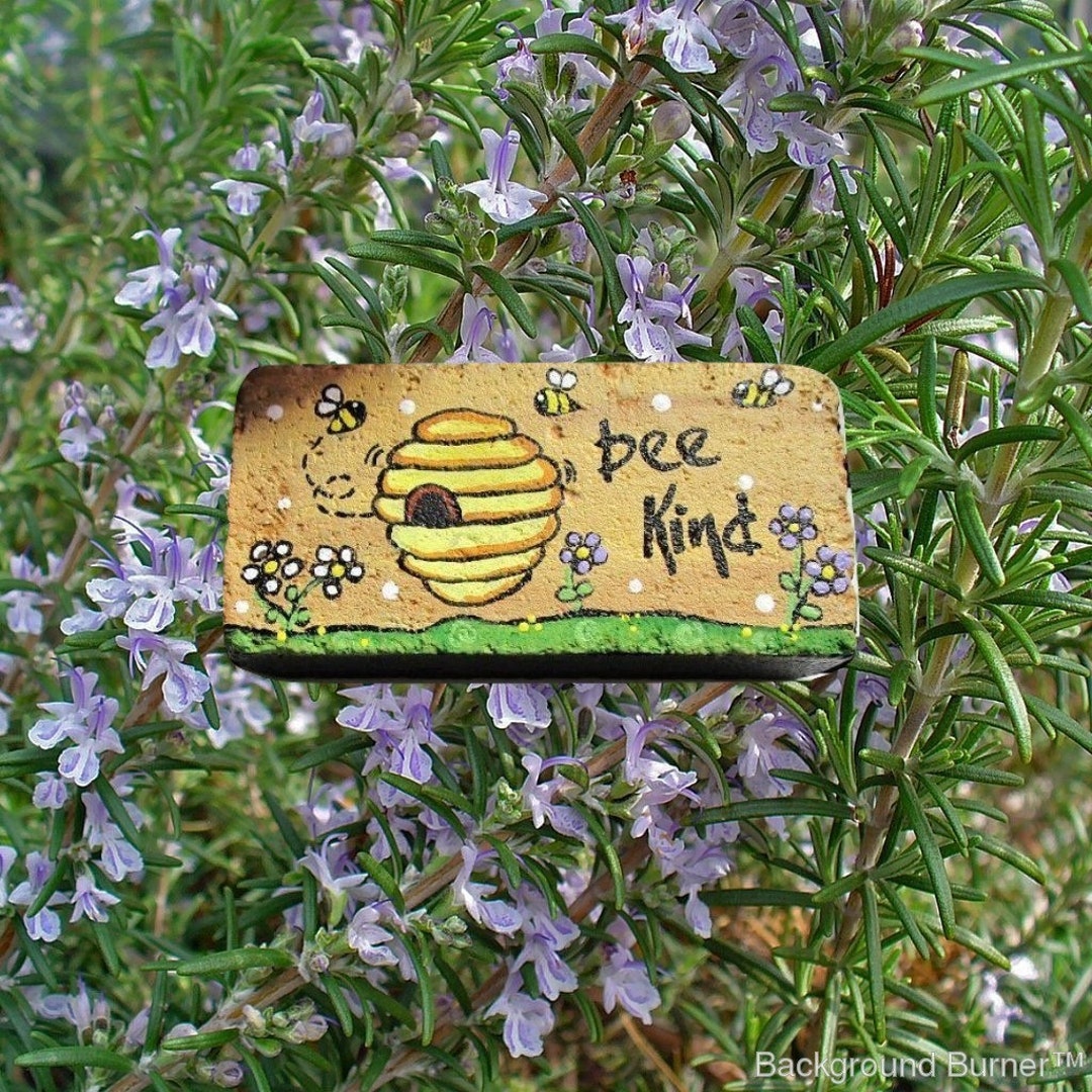 Bee Kind, Door Stopper, Shelf Sitter,bee,kind,inspirational, Gift for ...