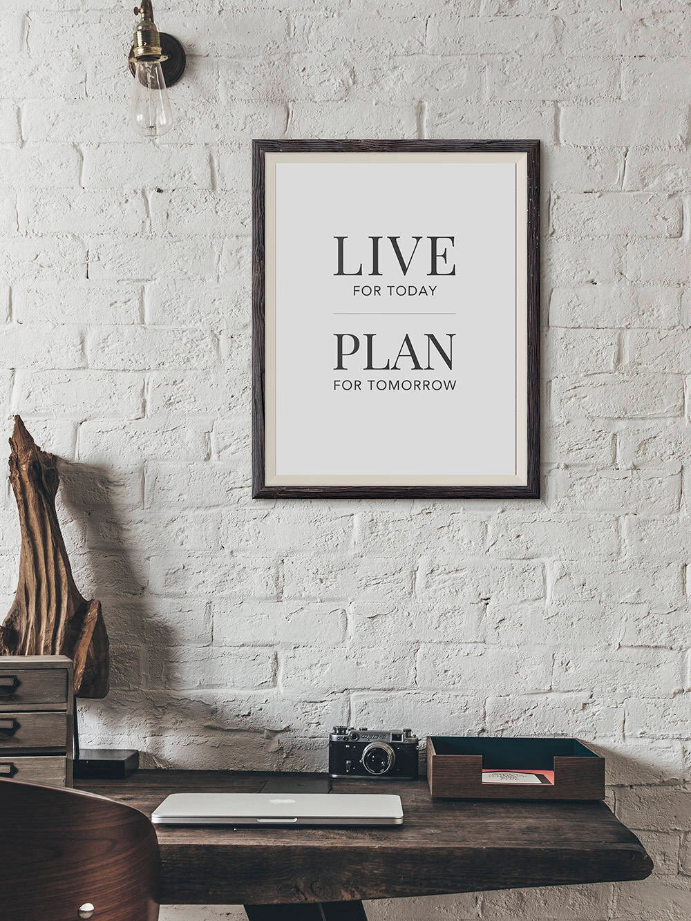 LIVE FOR TODAY: Printable Motivational Lifestyle Quote, Philosophical ...