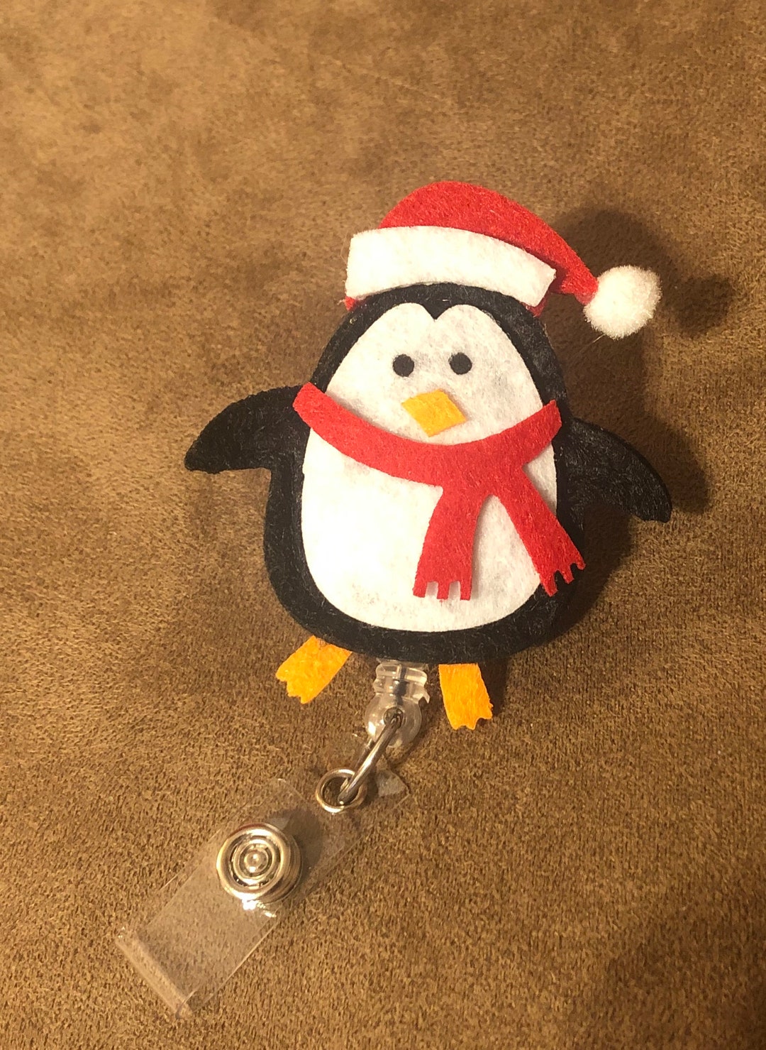 Penguin Badge Reel - Etsy
