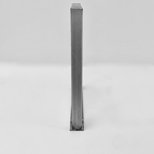 Metal Sqaure Legs | Set of (2) | , Square Tubing Leg Base, Square Leg ...