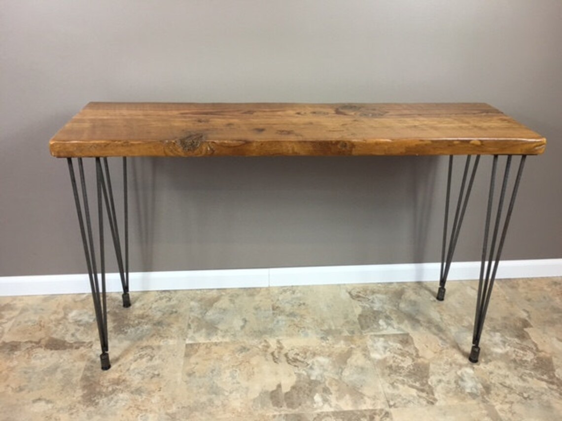 Barn Wood Tablecouch Table 30 Inch High Entry Tablehallway - Etsy