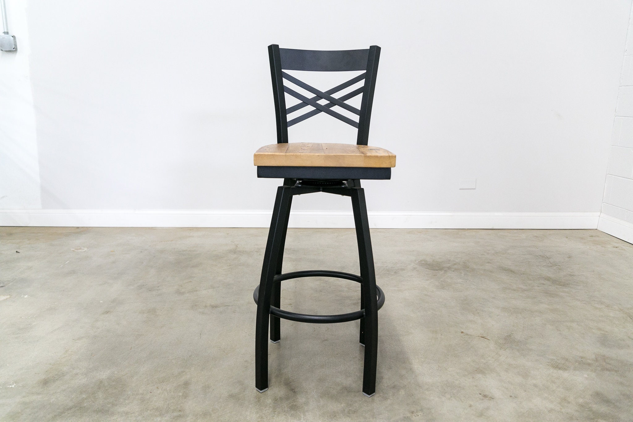 30 Inch Barstool Swivel Stool X Back Restaurant Grade - Etsy