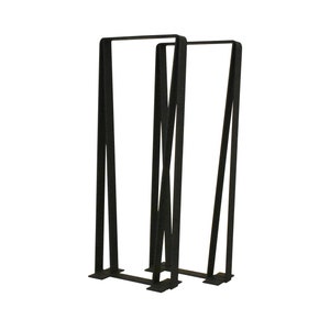 Metal U-shape Leg Set of 2 Metal Leg, Bench Leg, Table Leg, Steel Leg ...