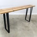 Counter Height Entry Table, 36 Inch High,hallway Table, Wood Table ...
