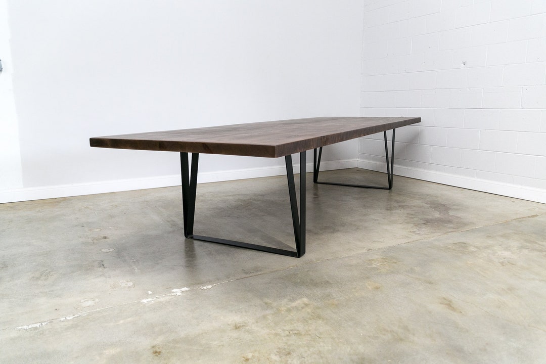 Reclaimed Solid Wood Conference Table, Office Table, Large Restaurant ...