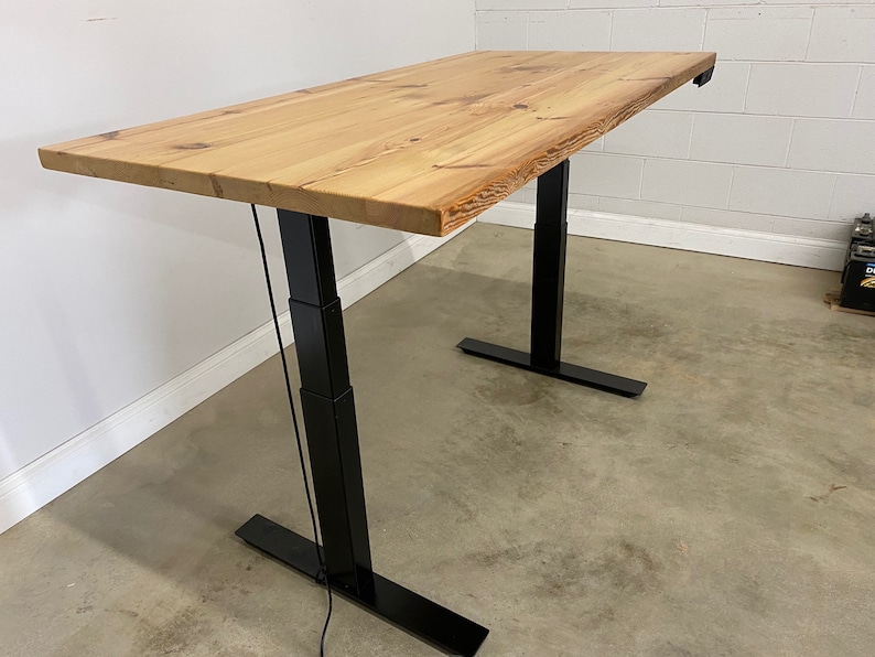 Mechanical Desk 28 inch to up to 48 inch high with the touch | Etsy