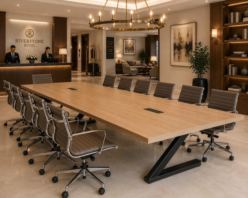 Reclaimed Wood Dining Table – Modern Farmhouse Steel Legs, USA Handmade ...