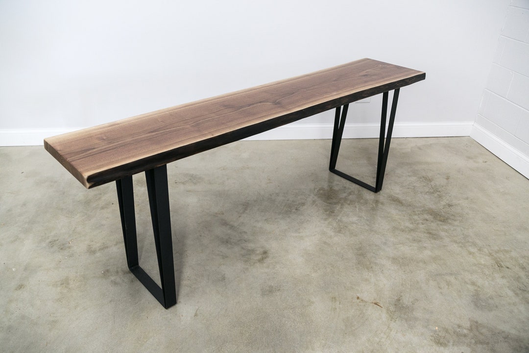 Black Walnut Console Table, Hallway Table, Nook Table 30"h Custom Size ...