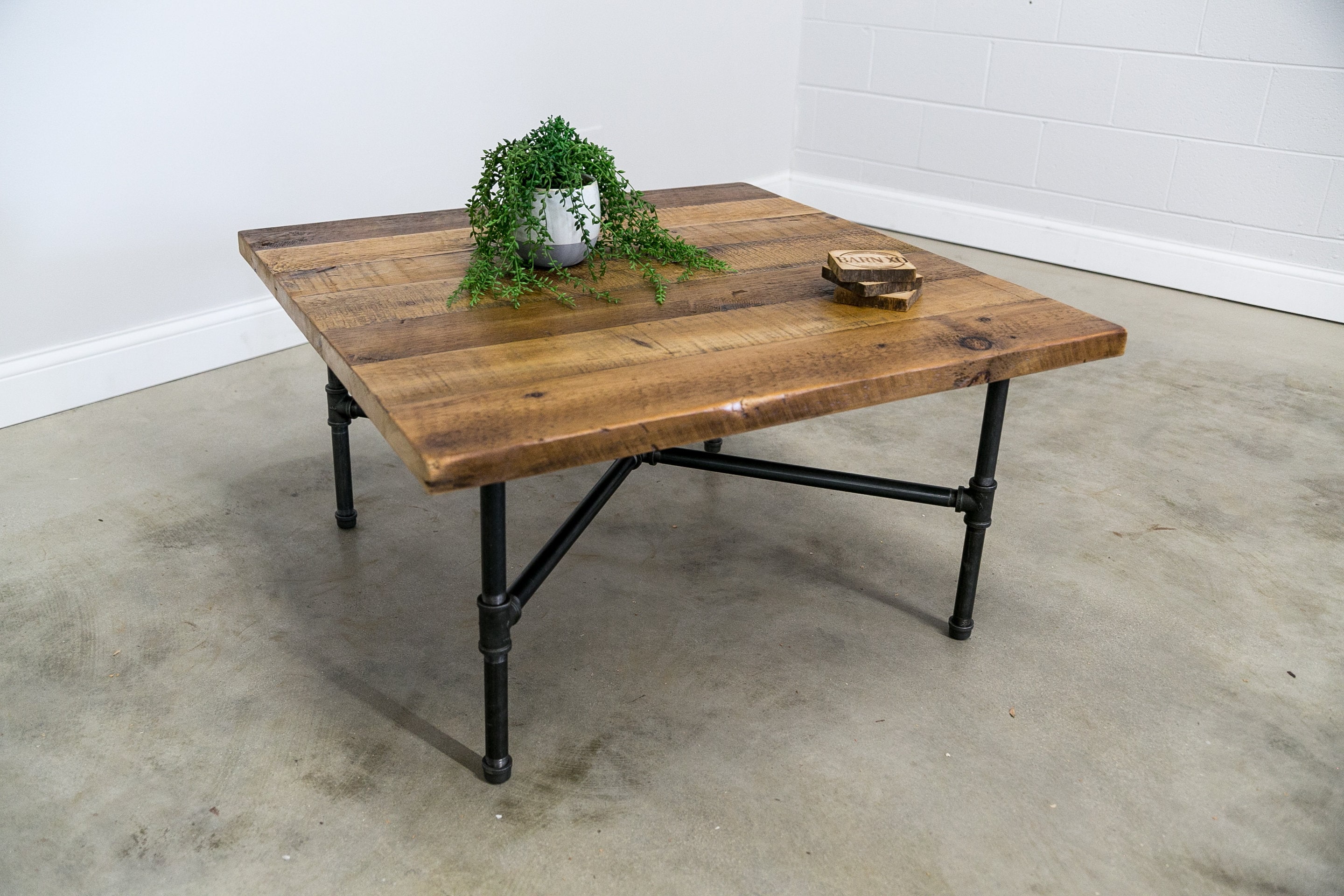 Barn XO Coffee Table Industrial Coffee Table Reclaimed - Etsy