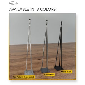 Dining Table Legs, Table Legs, Metal Table Legs, Hair Pin Leg - Powder ...