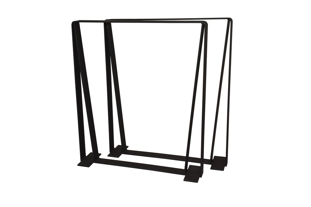 Metal U-shape Leg Set of 2 Metal Leg, Bench Leg, Table Leg, Steel Leg ...