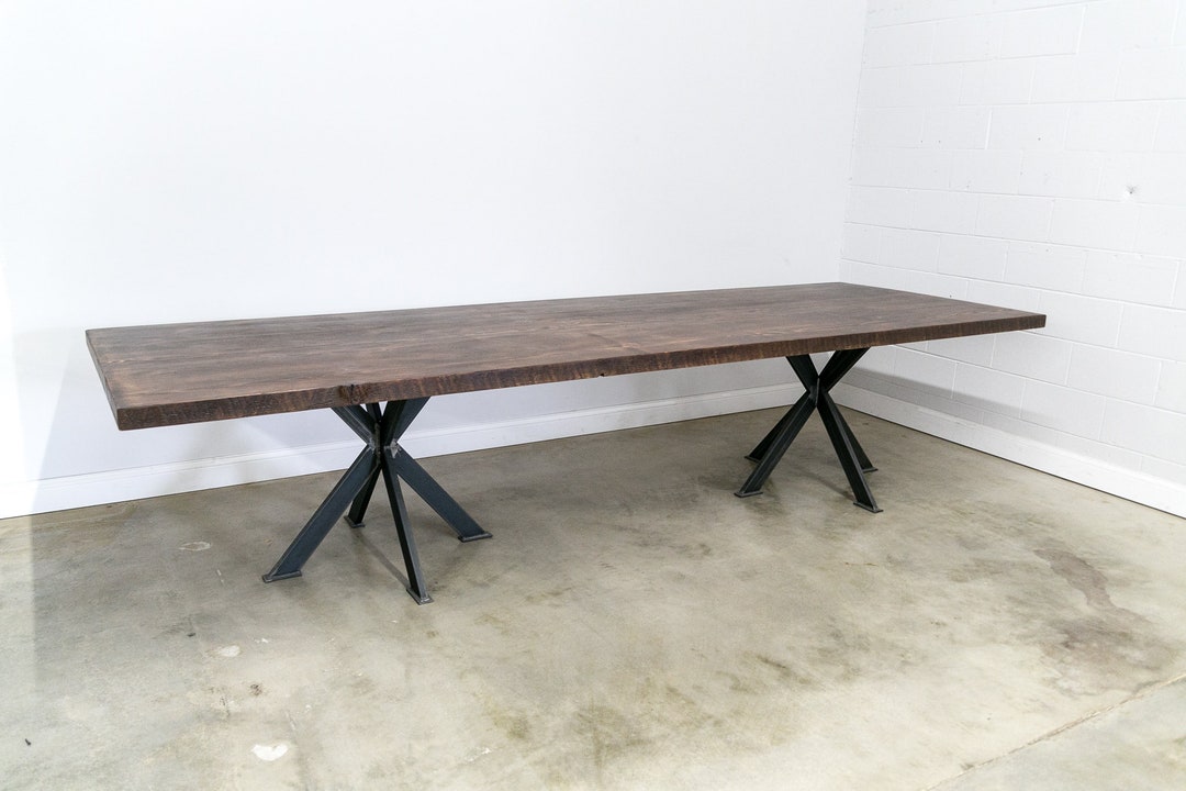 Modern Reclaimed Conference Table, Office Table Made With 2.5" THICK ...