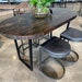 Barn Xo High Top Bar Table, Bar Height (42" High) Table With Powder ...