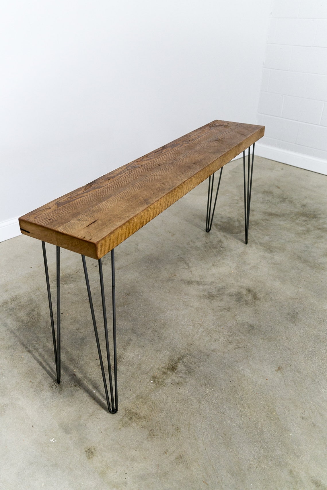 Console Table Sofa Table entry Table Hairpin Legs - Etsy