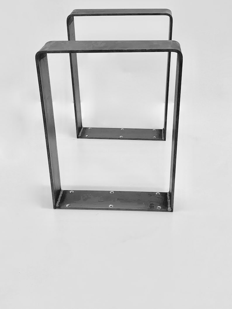 Set of 2 3 Inch Metal Legs Bench Legs Table Legs Steel - Etsy