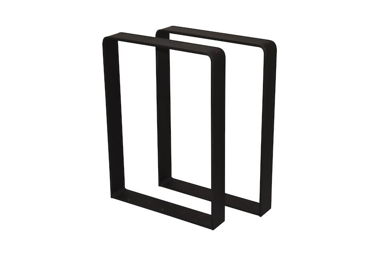 Metal U-shape Leg Set of 2 Metal Leg Bench Leg Table Leg | Etsy