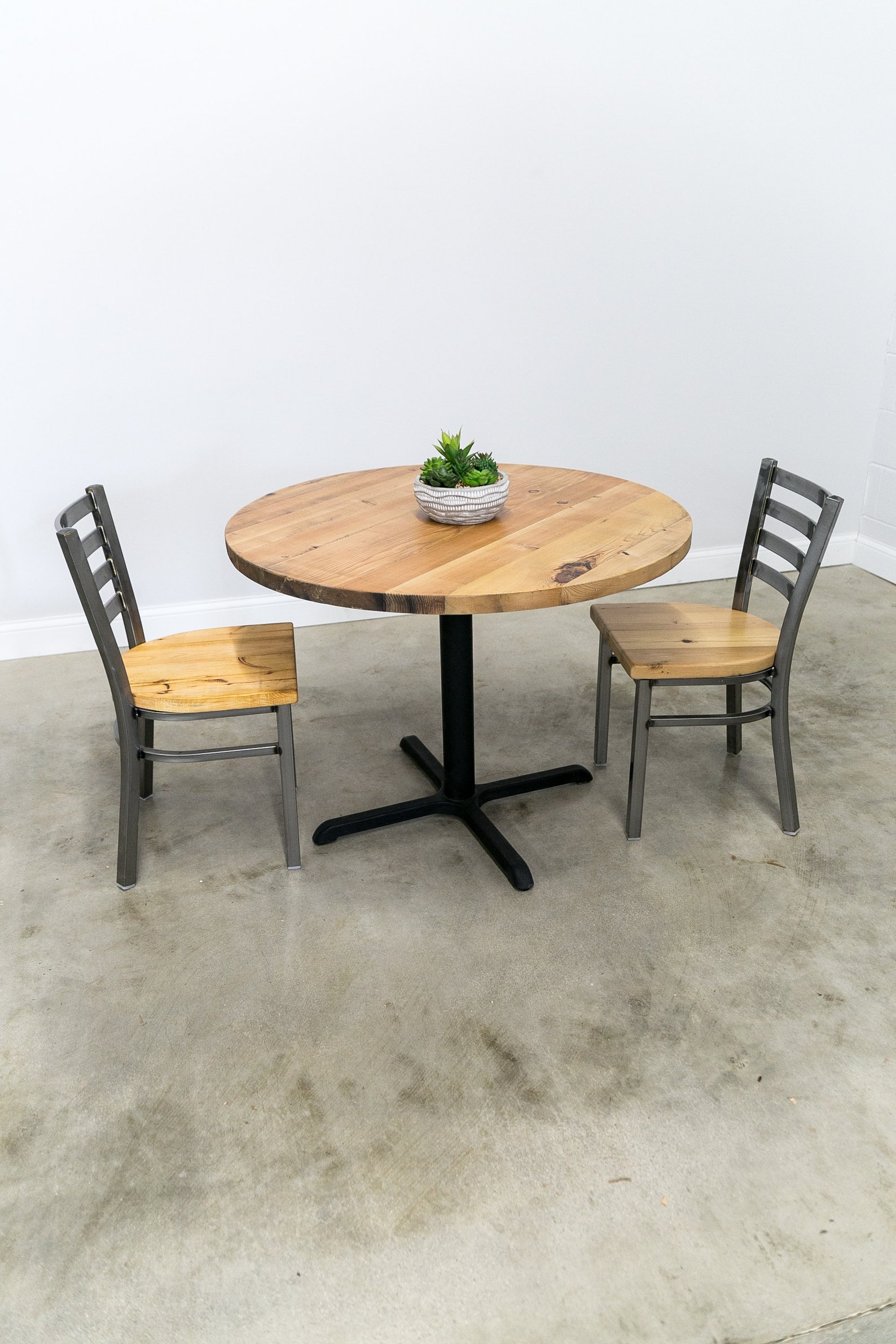 Reclaimed Wood Table Kitchen Table Round Table - Etsy