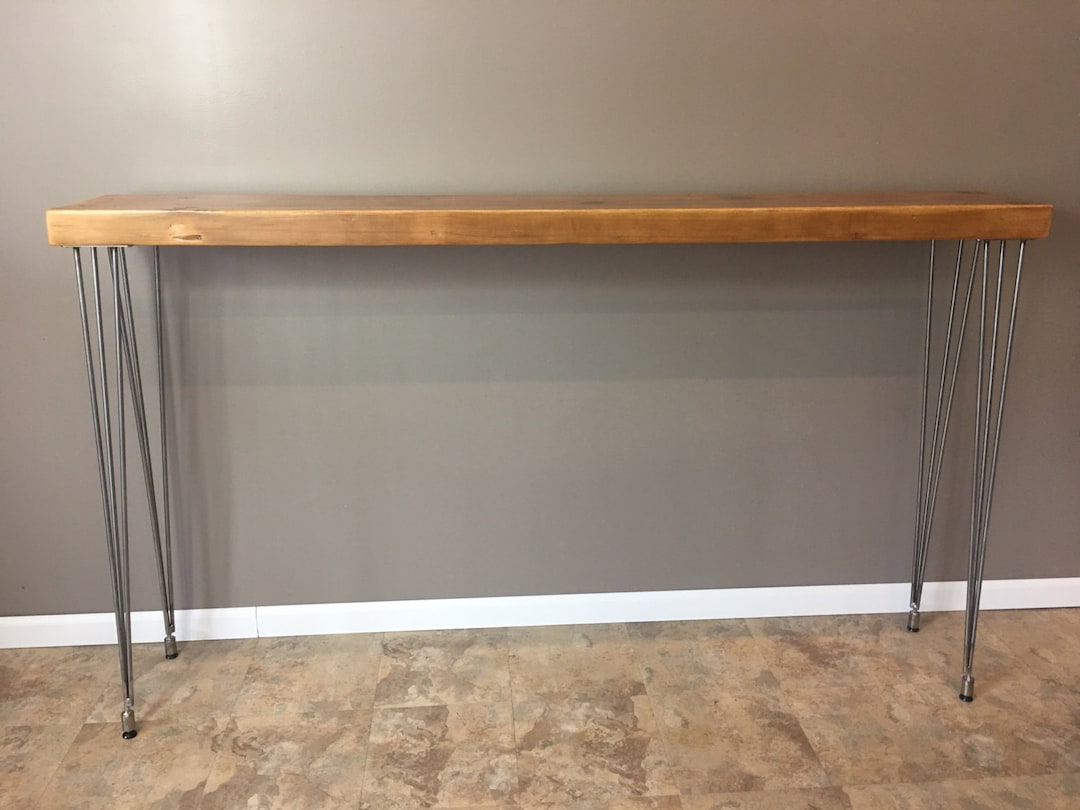 Console Table, Hallway Table,42 Inch High,bar Height Wood Table ...