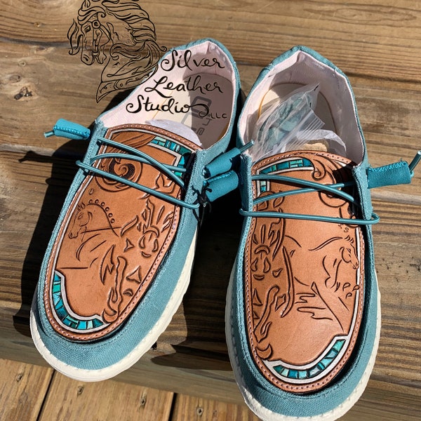 Leather Inlay - Etsy