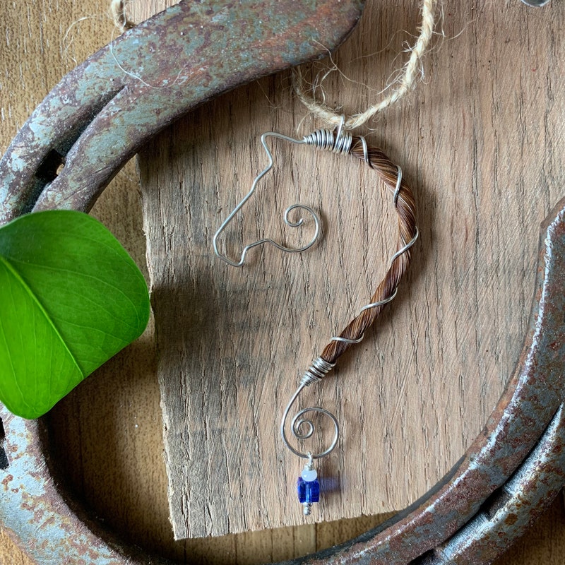 Swarovski Necklace Horse - Etsy