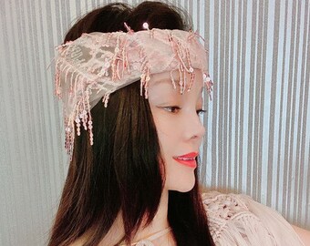 Pink Head Wrap - Etsy