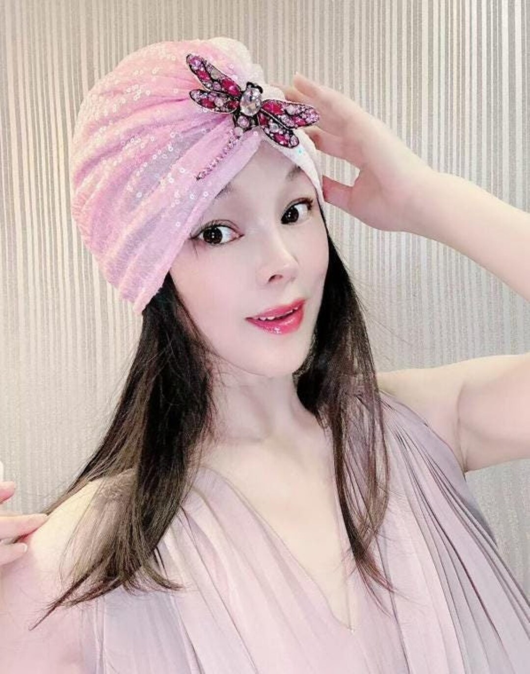 Beading Sequin Turban, Wedding Turban, Vintage Turban,embellished ...