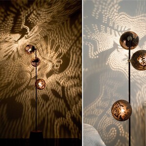 Cocolight 11, Coconut Lamp, Decorative Lamp, Romantic Lighting, Floor ...