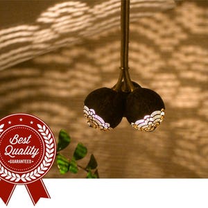 Cocolight 12, Decorative Lamp, Pendant Lamp, Handmade Lamp, Coconut ...