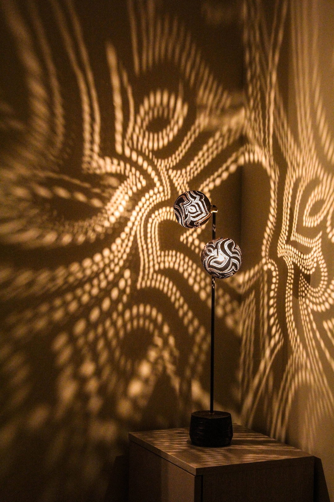 Cocolight 6, Decorative Lamp, Coconut Lamp, Table Lamp, Handmade Lamp ...