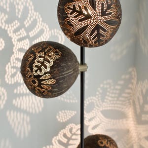 Cocolight 13, Decorative Lighting, Floor Lamp, Coconut Lamp, Handmade ...