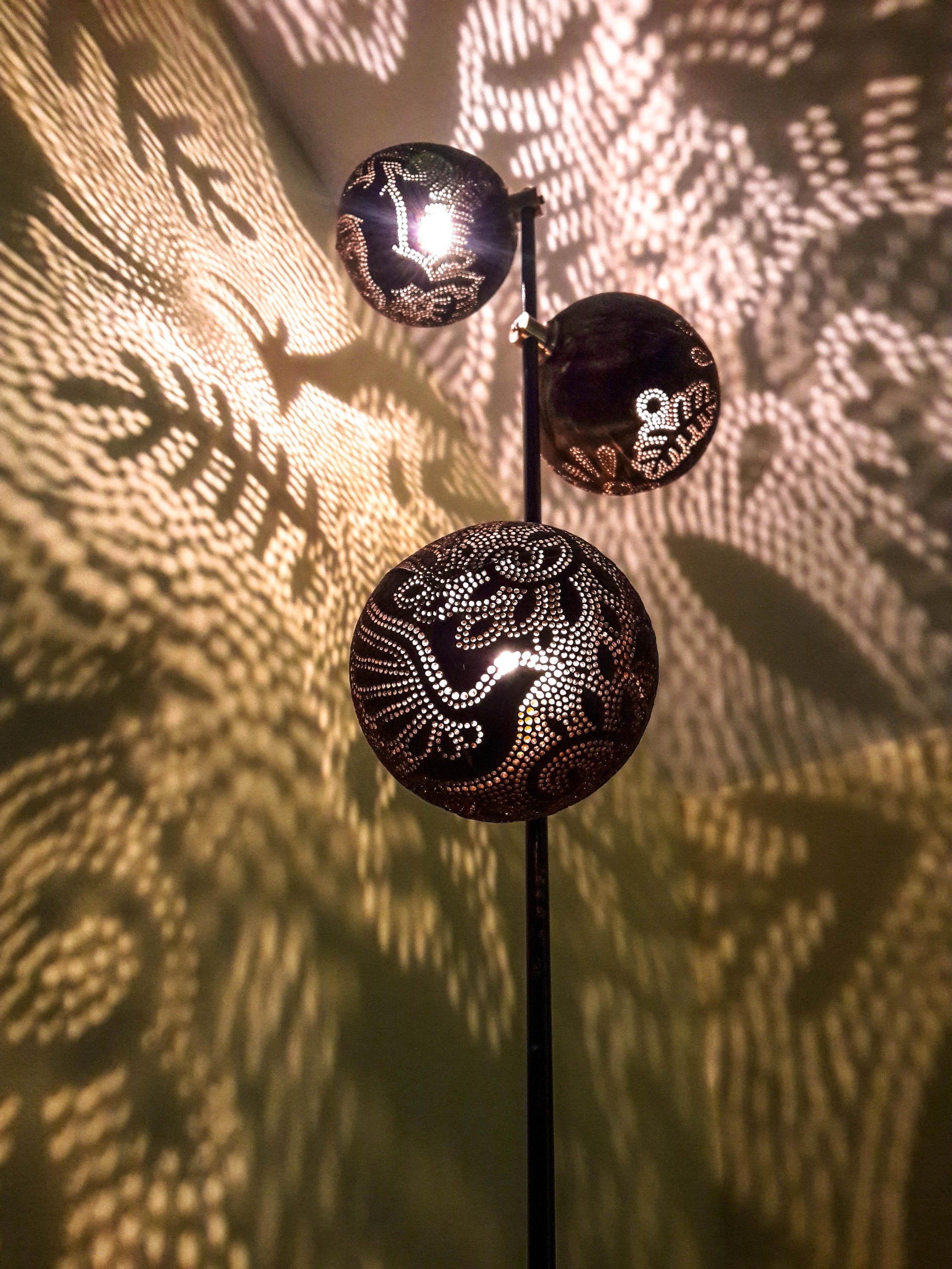 Cocolight 11, Coconut Lamp, Decorative Lamp, Romantic Lighting, Floor ...