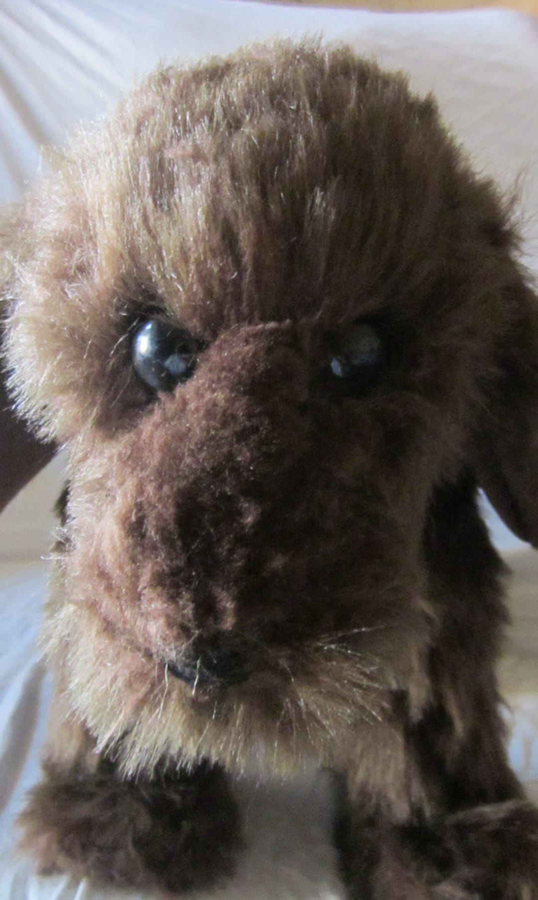 Brownie. the Fuzzy Brown Dog - Etsy