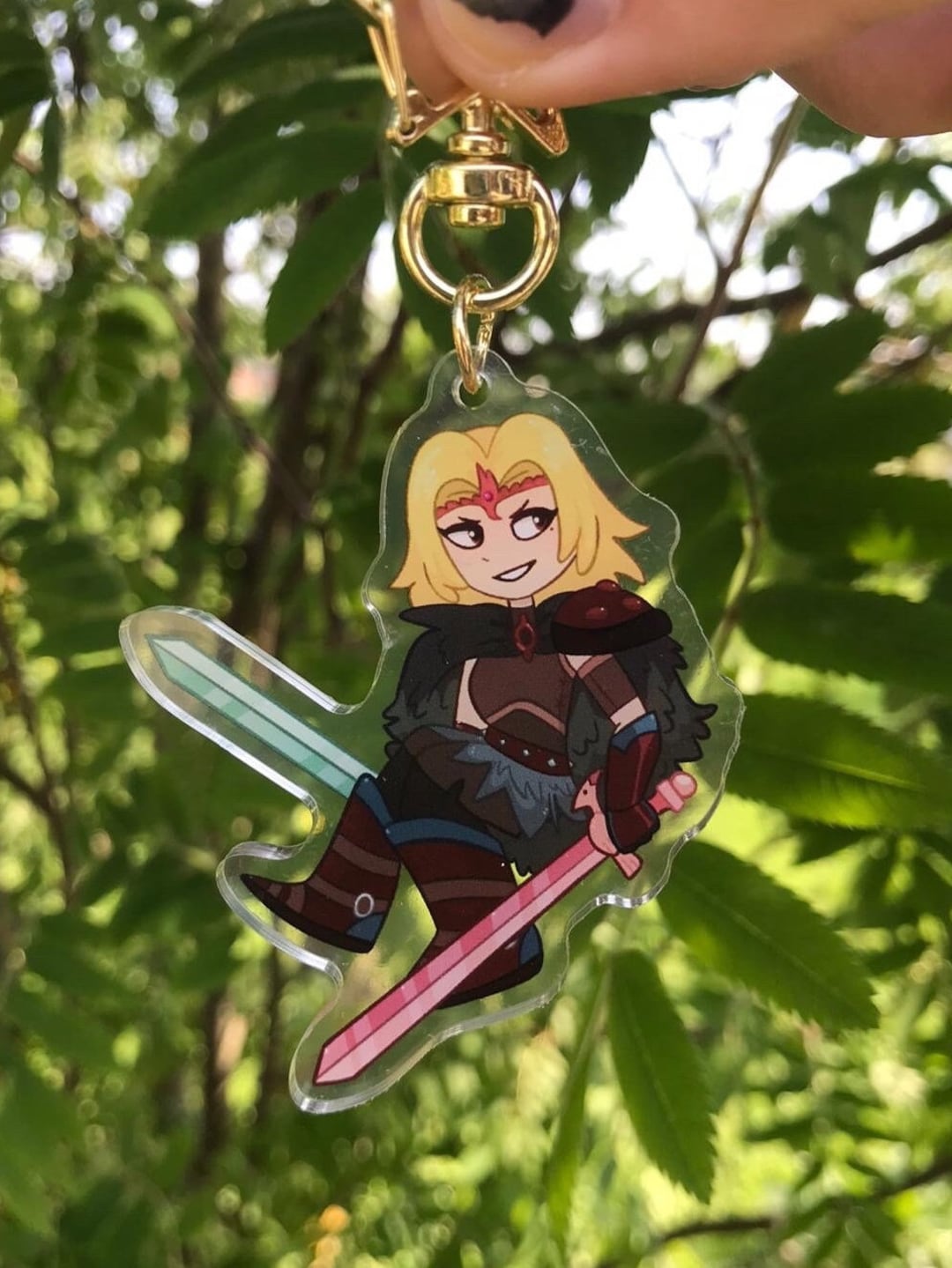 Amphibia Acrylic Keychain - Etsy