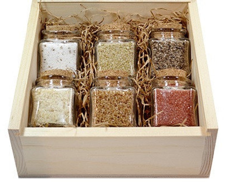 Culinary Salt Gift Box - Etsy