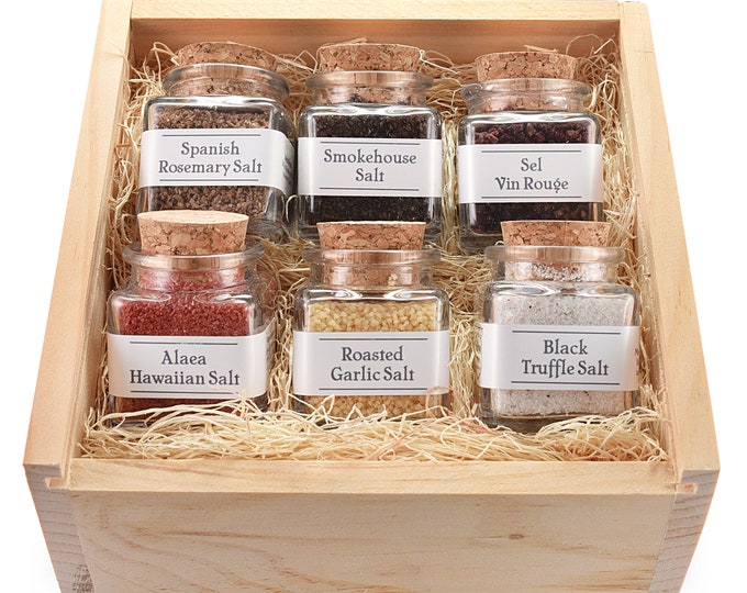 Culinary Salt Gift Box - Etsy