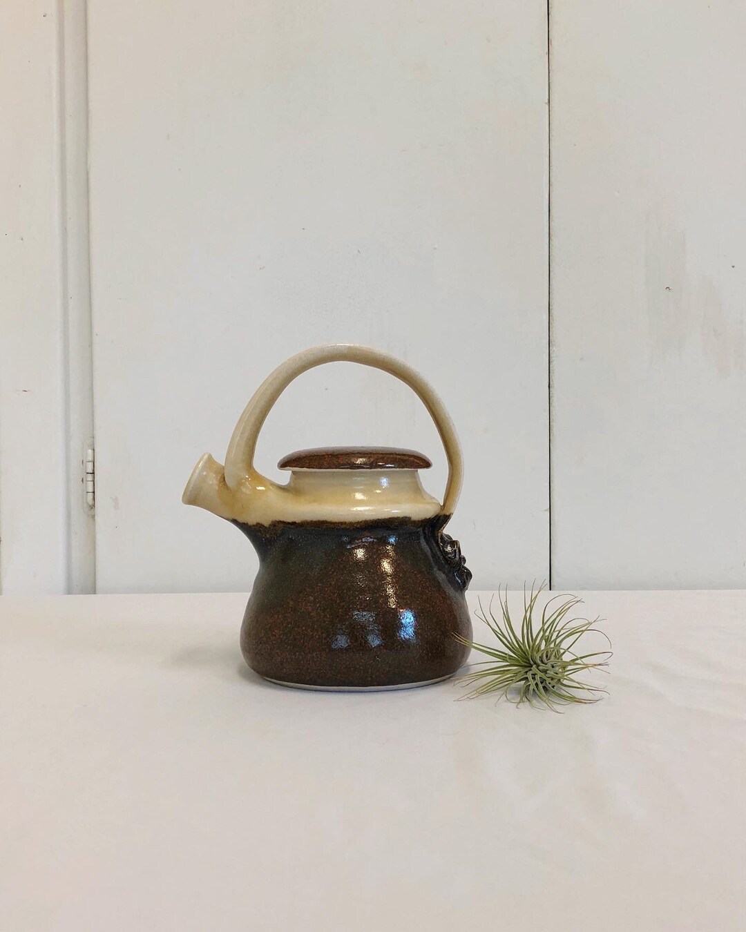 Vintage Studio Pottery Teapot - Etsy